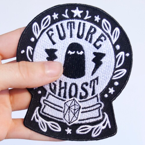 Ghost Iron on Patch Gothic Patches Pastel Goth Alternative | Etsy