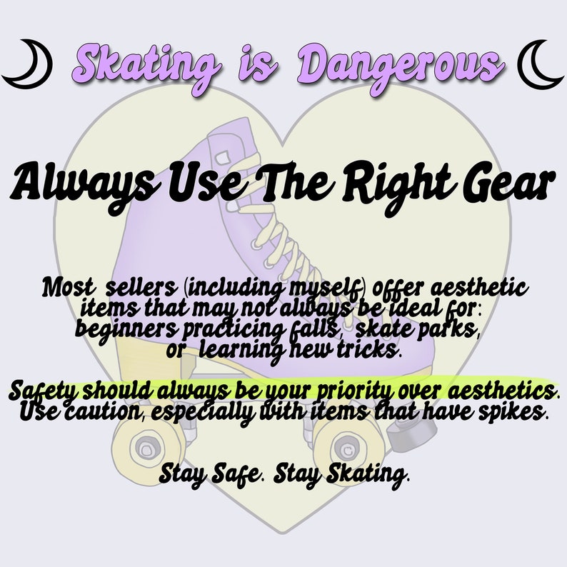 Spiked Roller Skate Toe Cap Guard Black Clear Holographic | Etsy