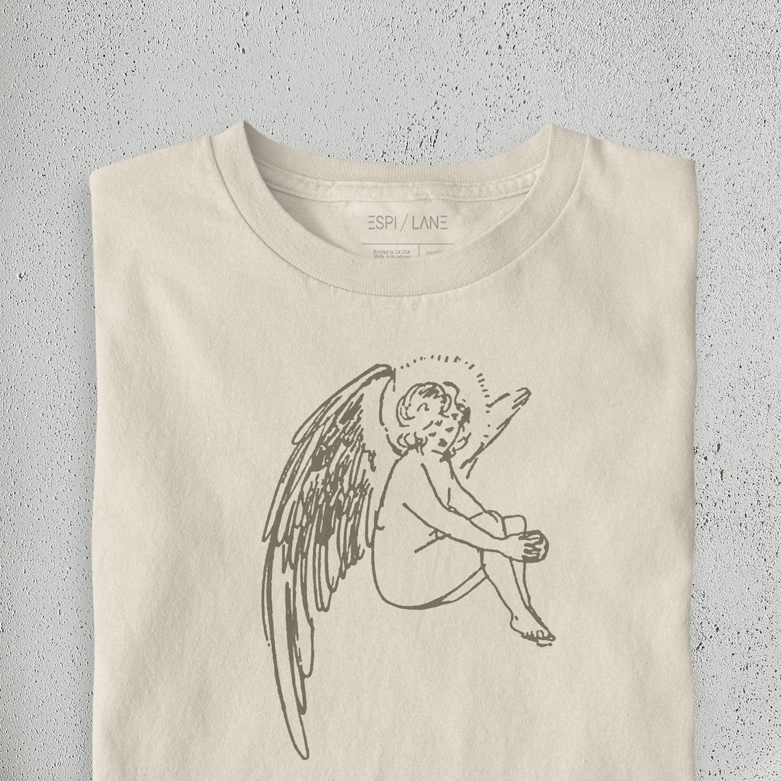 Y2K Angel Graphic T-shirt | Vintage Style Cotton Unisex Tee - Etsy