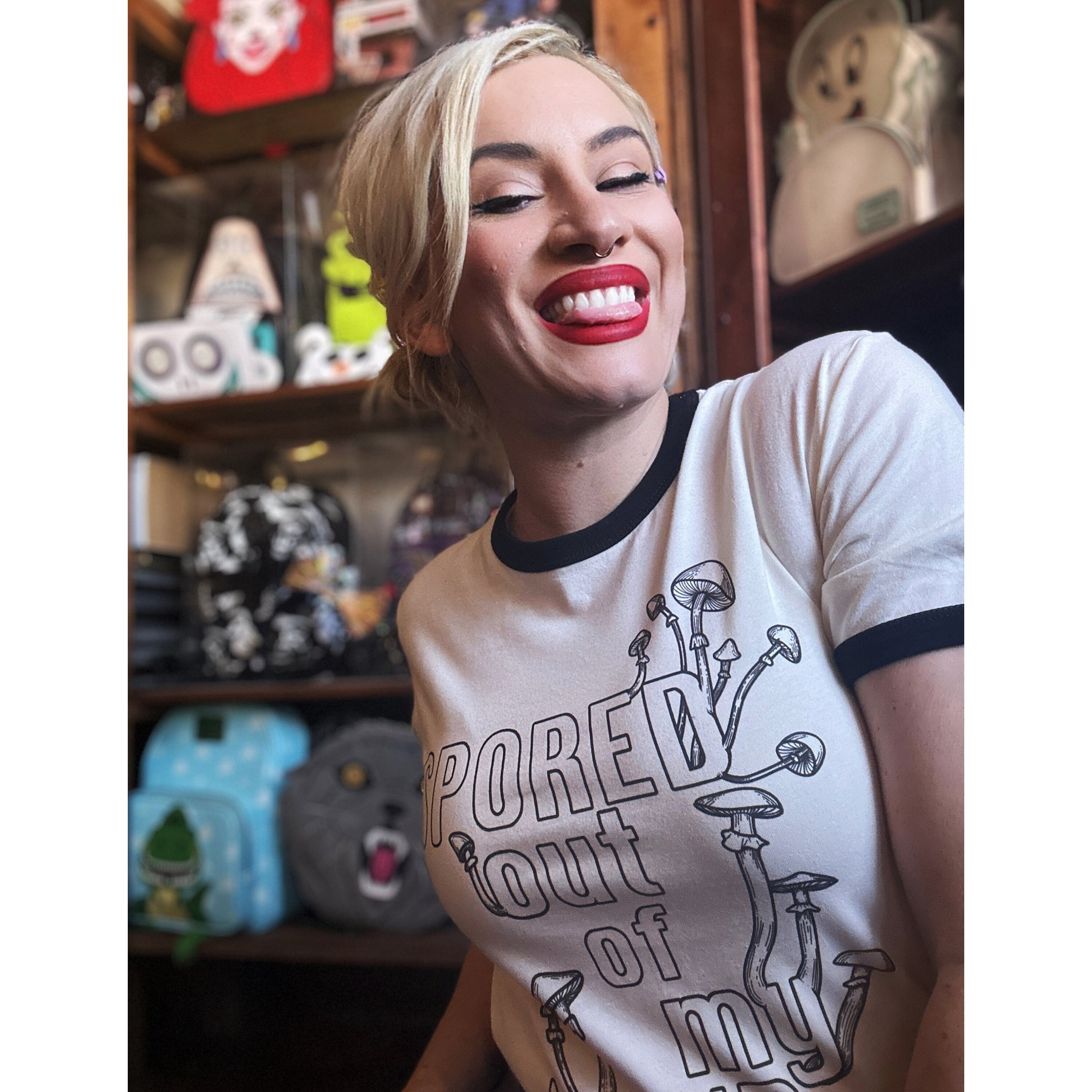 Mushroom Mycology Funny Sarcastic Pun Graphic Shirts by Espilane - Etsy