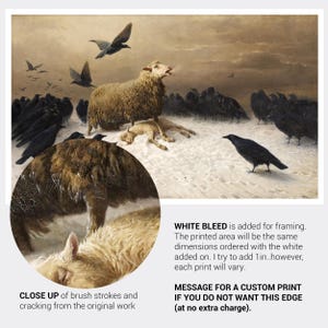 Vintage Fine Wall Art Print | Anguish August Friedrich Schenck | Large ...