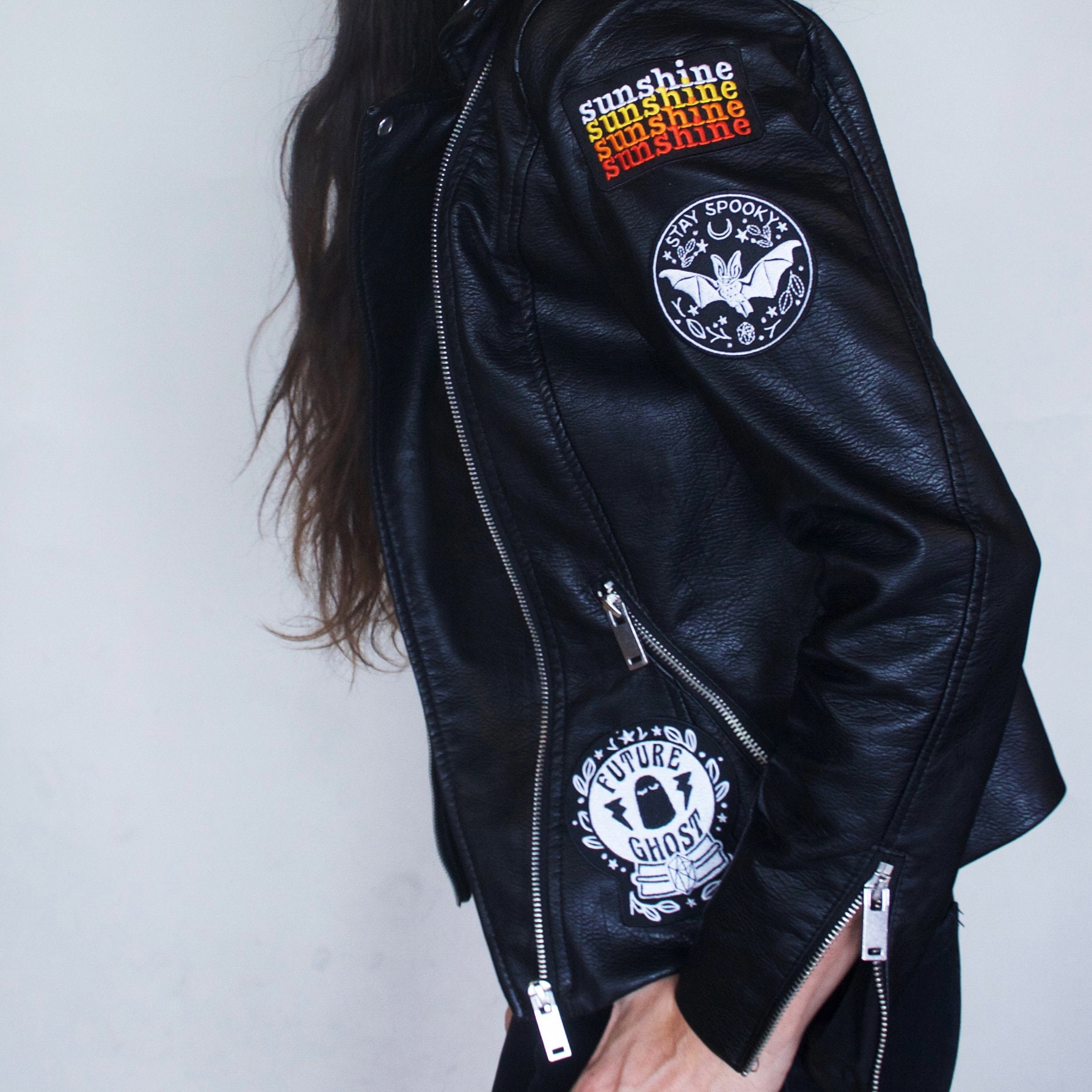 Spooky Bat Patch Iron on Gothic Alternative Horror | Etsy