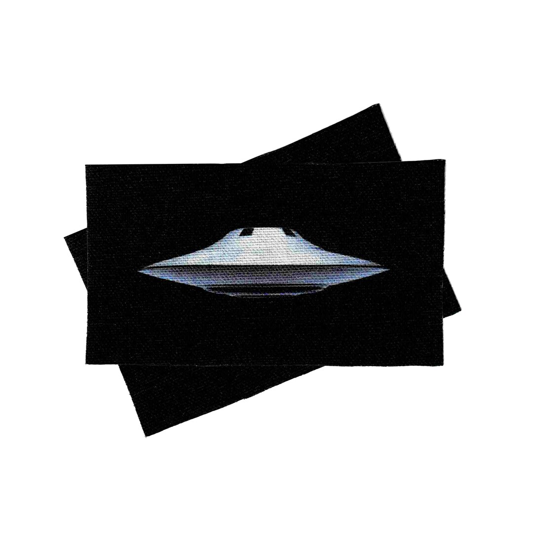UFO Patch | Big Fabric Sewn on Patches | DIY Handmade Large Spaceship ...