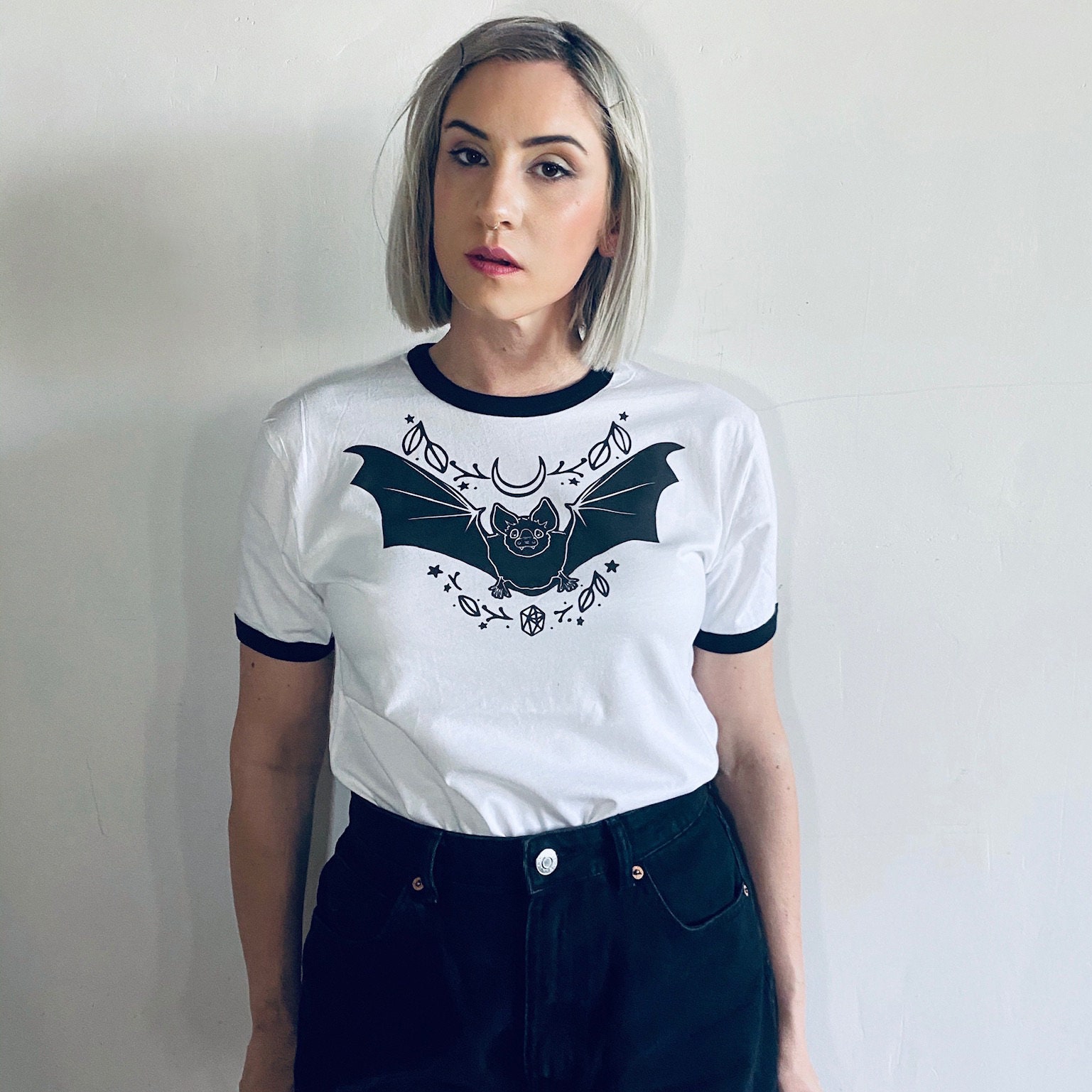 Spooky Bat Shirt Pastel Goth Gothic Unisex Tee Cute - Etsy