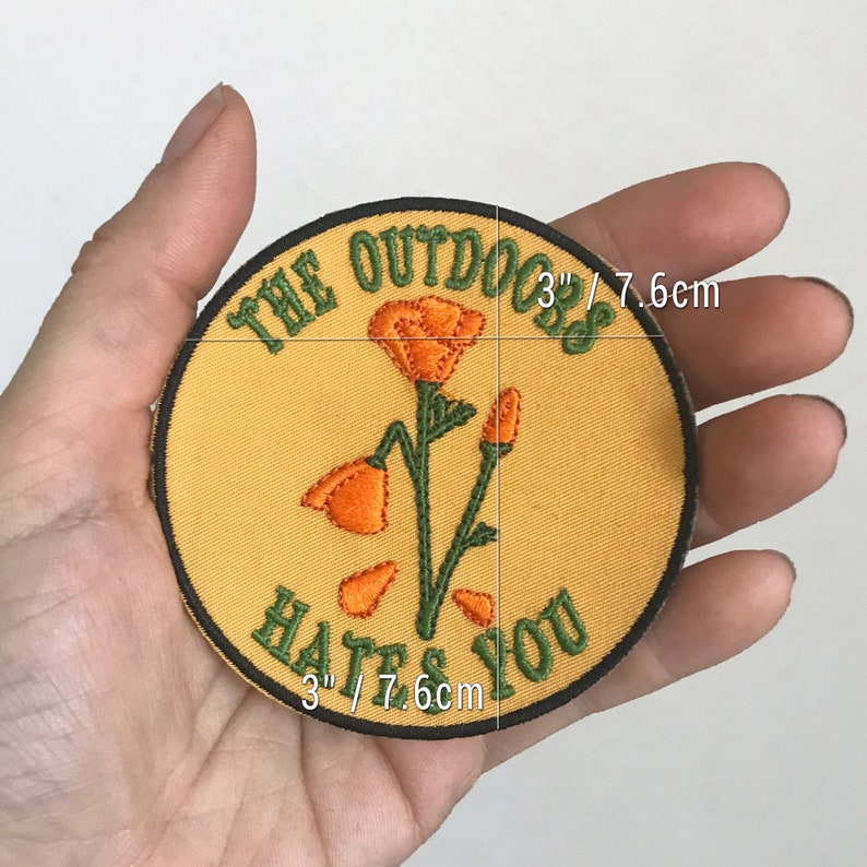 Retro Outdoors Patch Embroidered Iron on Patches Vintage - Etsy