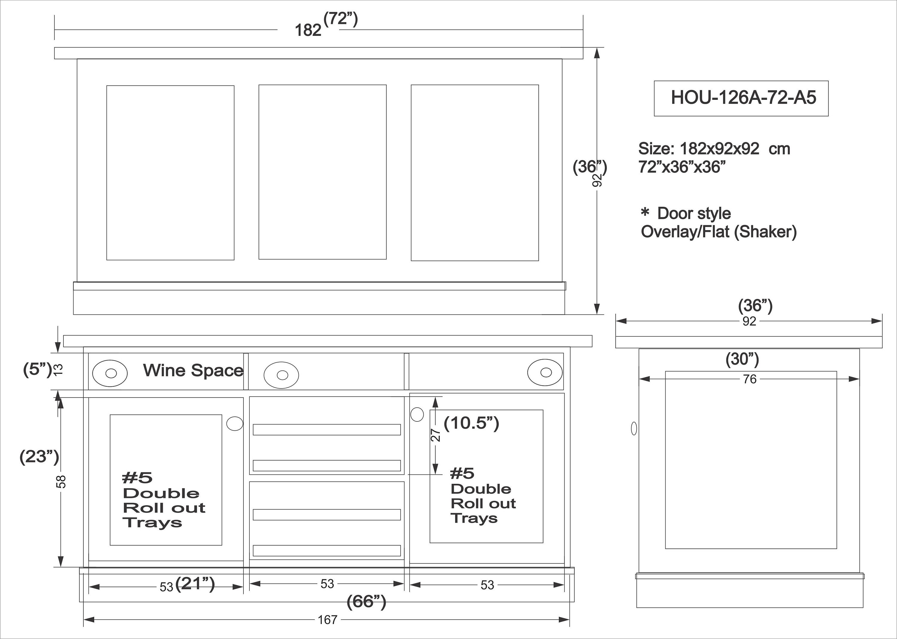 72 Inch Custom Kitchen Island With Solid Wood Top no stain | Etsy