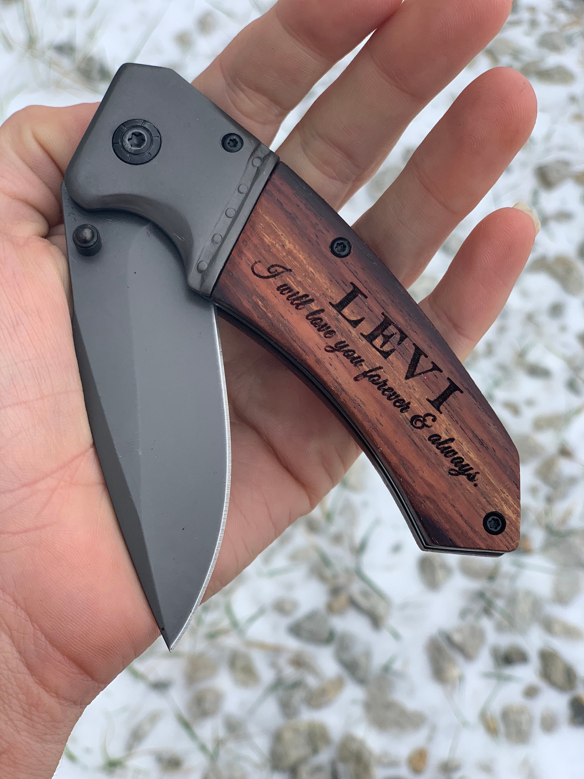 Personalized Pocket Knife, Engraved Memorial Sympathy Gift - Etsy