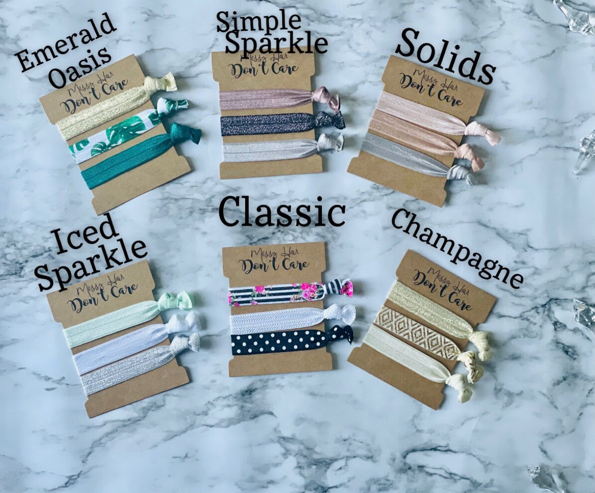 Cheerleading Hair Ties, Dance Team Hairbands, Birthday Party Favors - Etsy