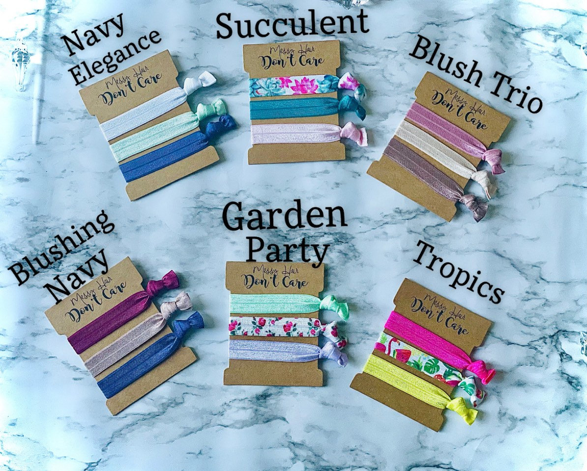 Cheerleading Hair Ties, Dance Team Hairbands, Birthday Party Favors - Etsy