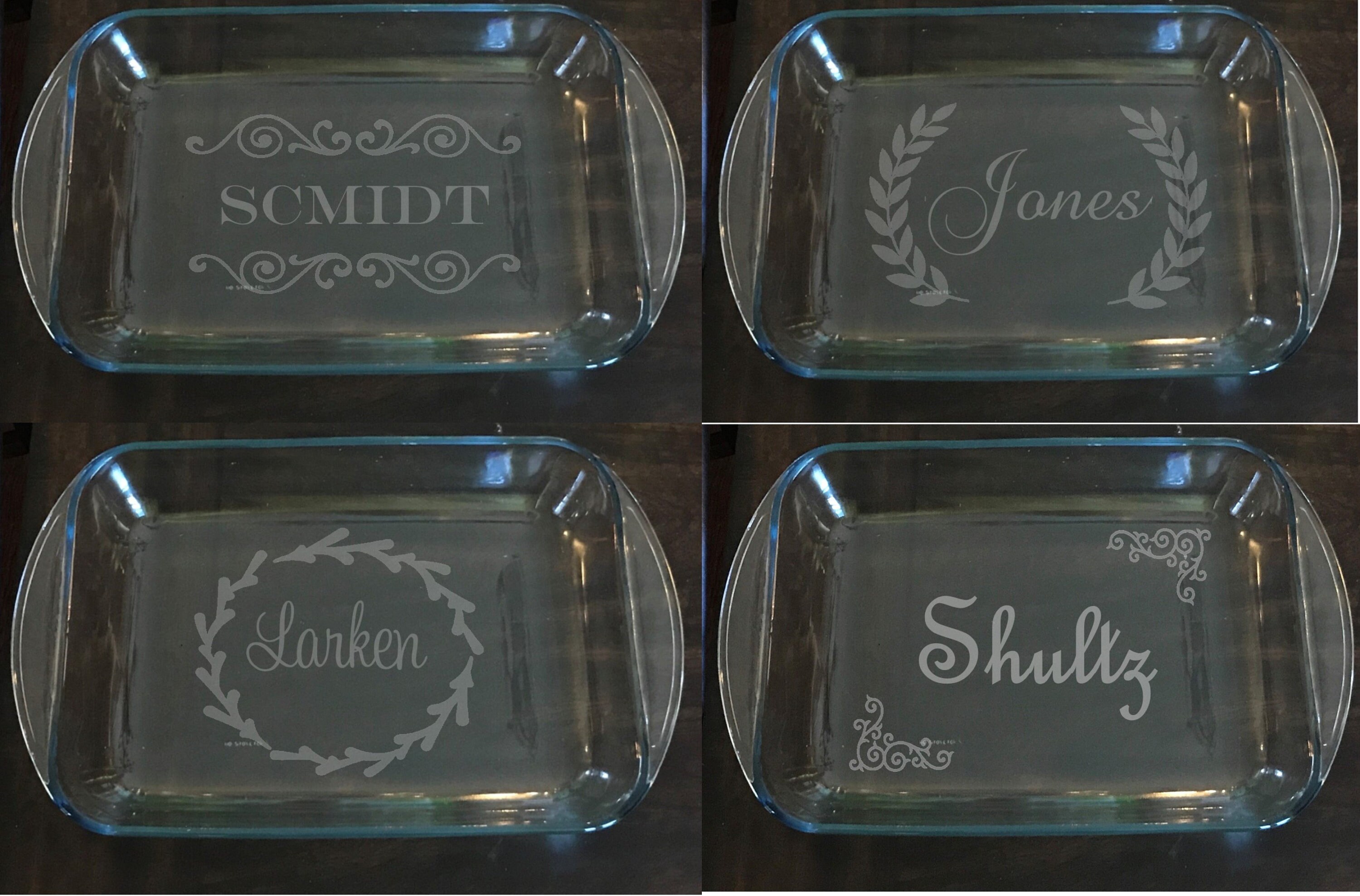 Personalized Engraved Baking Dish Custom Wedding Gift - Etsy