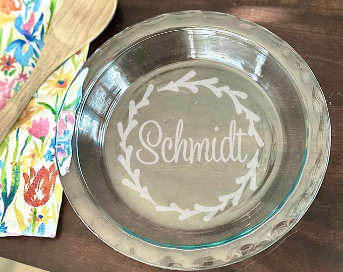 Set of 2 Vintage Pyrex Glass Pie Plates 229 a 9.5 Fluted Pie Baking ...