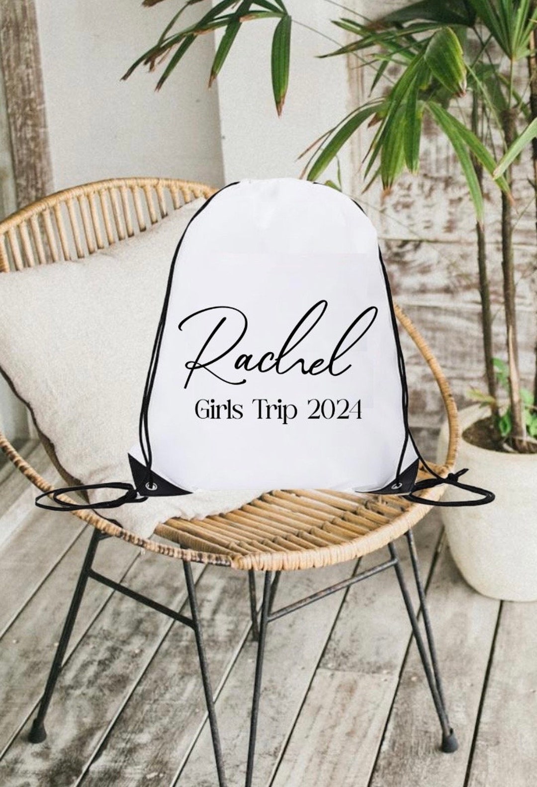 Girls Trip Custom Bag, Girls Weekend Bag, Girls Trip Bag With Name ...