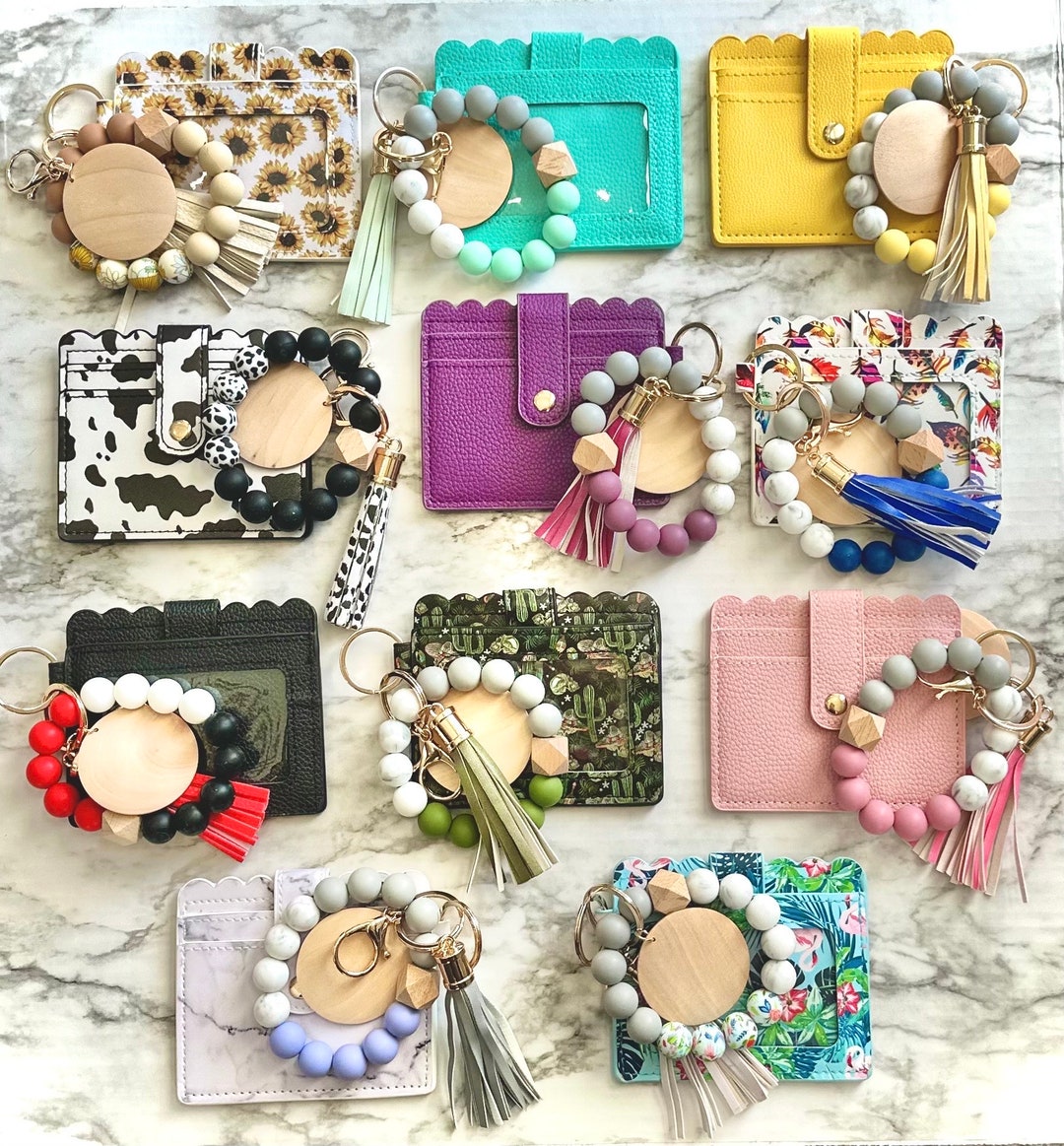 Womens Wristlet, Silicone Wristlet, Christmas Gift, Custom Wristlet ...