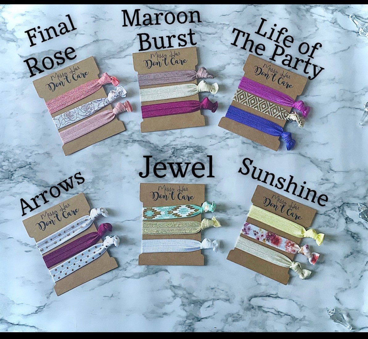 Cheer Squad Hair Ties, Dance Team Hairties, Hairties, Hairbands for ...