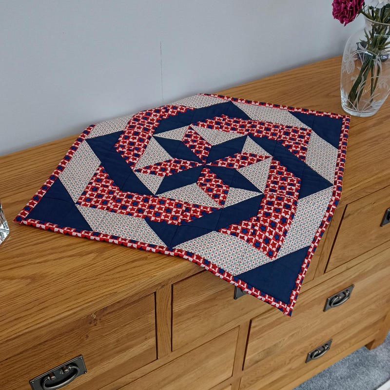 Square Table Topper - Etsy