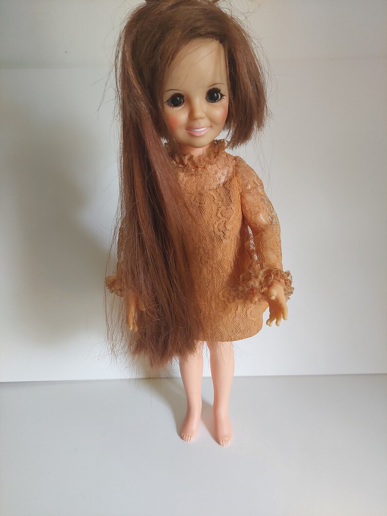 Vintage 1969 Ideal Toys Crissy Doll With Growing Hair - Etsy
