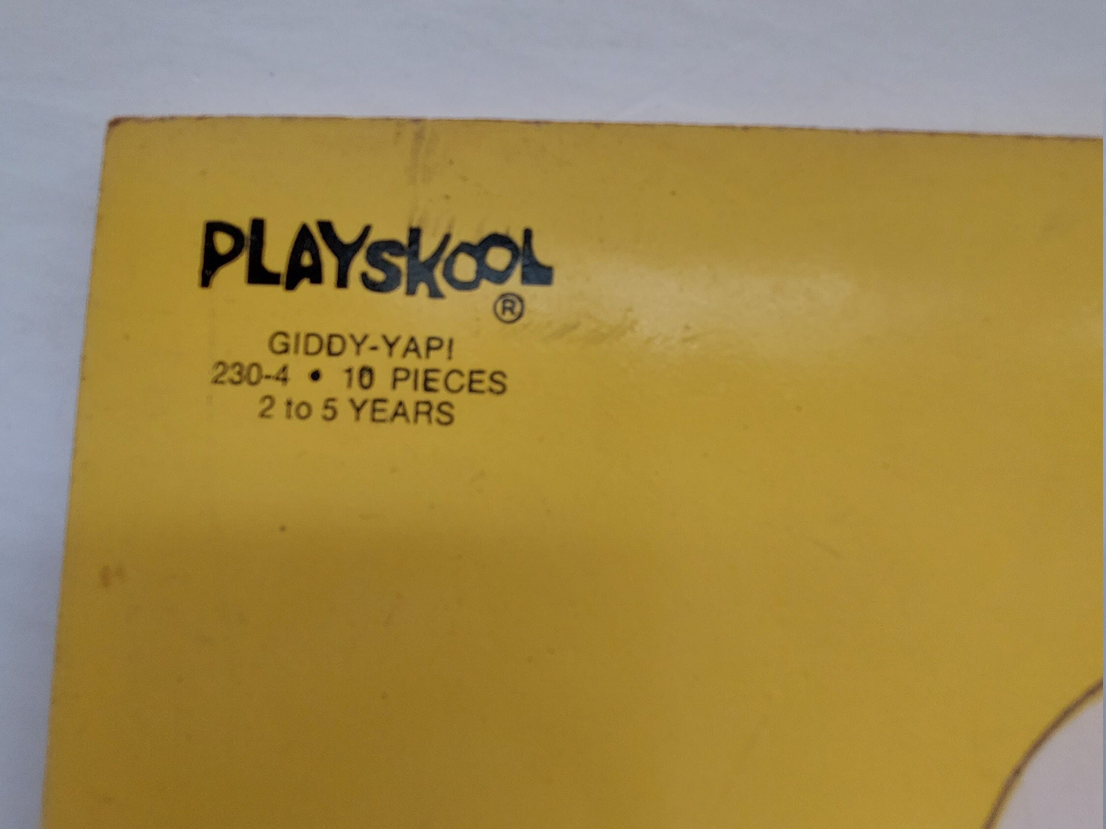 Vintage Playskool Snoopy Puzzle 230-4 Snoopy Giddy Yap - Etsy