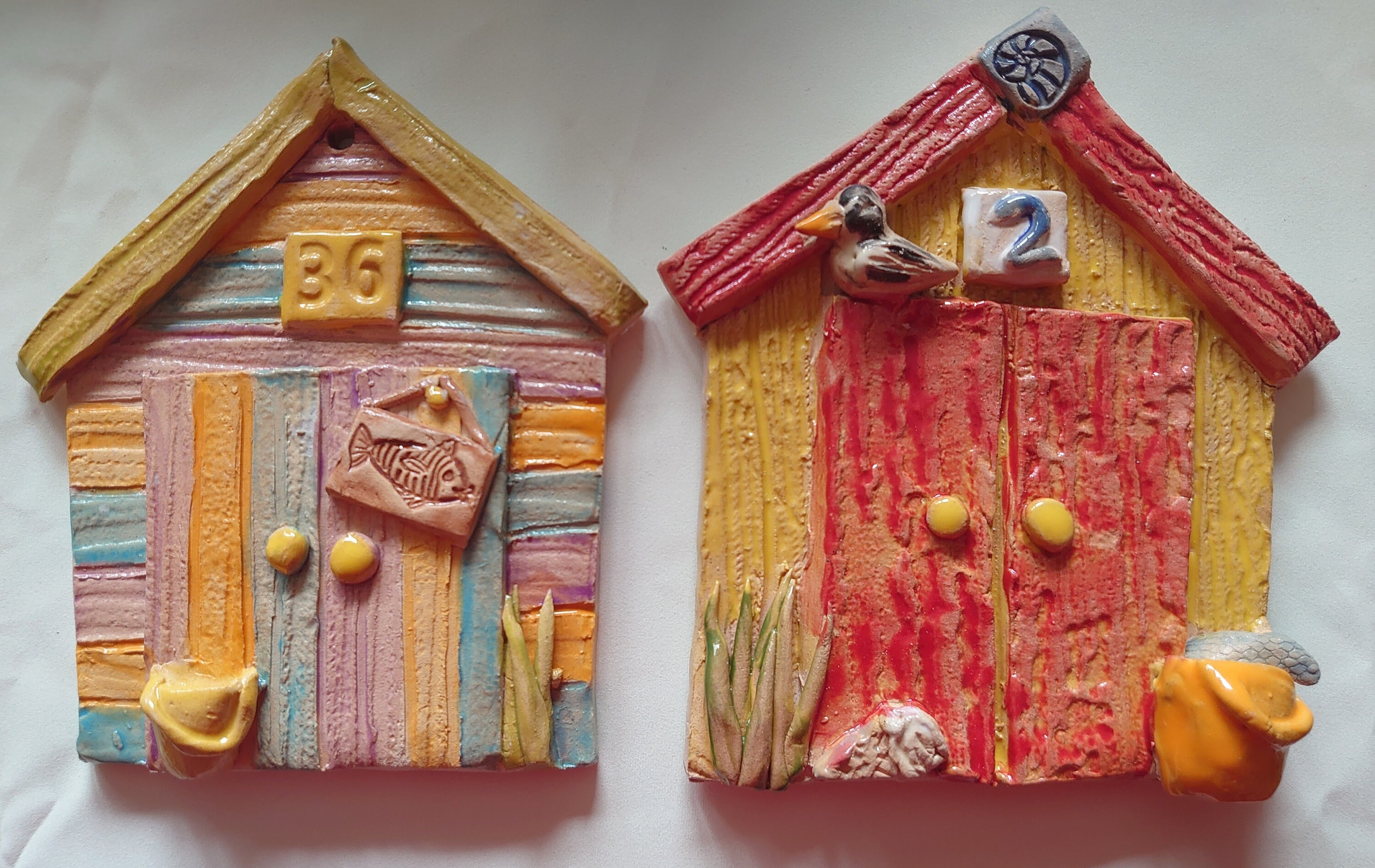 Beach Hut Home Pottery Kit DIY Craft at Home Craft Party - Etsy