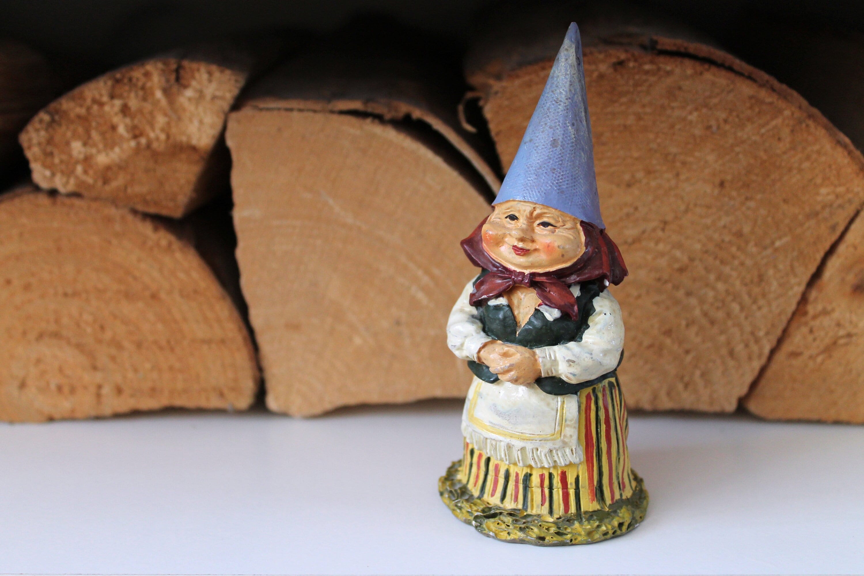 David De Kabouter David the Gnome Lisa Vintage Figurine - Etsy