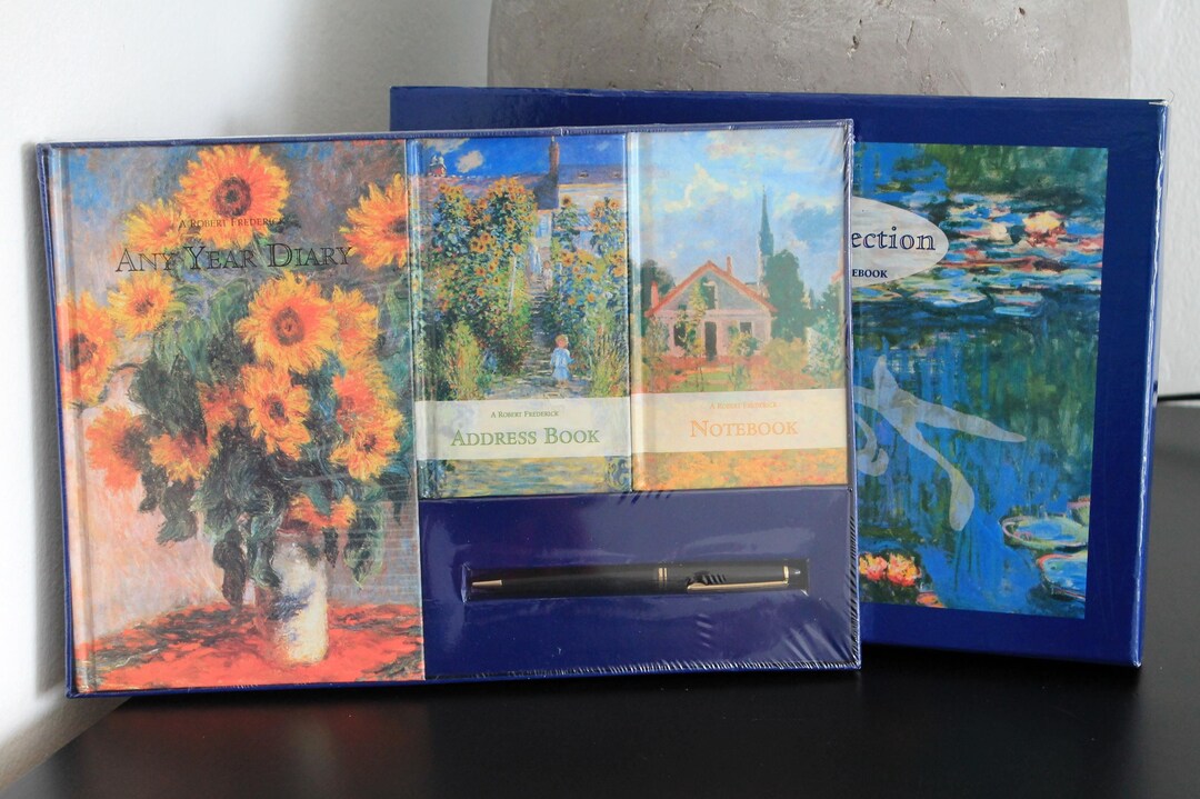 Claude Monet Robert Frederick Impressionist Collection Vintage Notebook ...