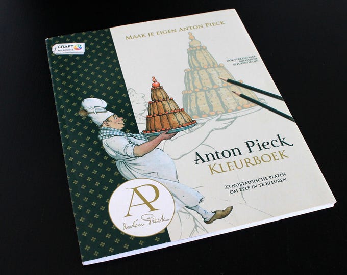 Anton Pieck Coloring Book | Dutch Coloring Pages | Beautiful Nostalgic ...