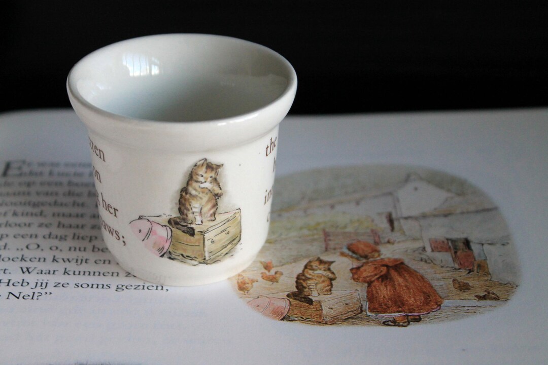Beatrix Potter Wedgwood Egg Cup | Mrs Tiggy Winkle Egg Cup | Vintage ...