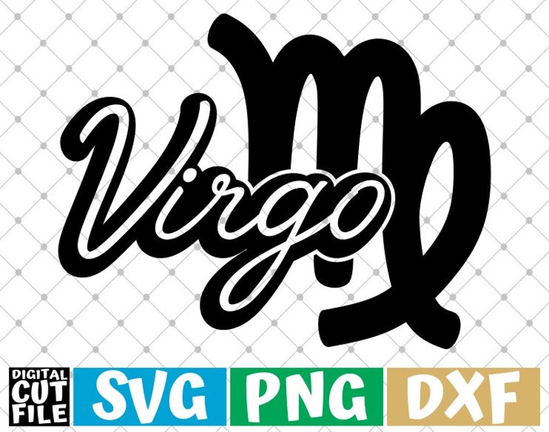 Virgo Sign Svg Zodiac Sign Svg Horoscope Astrology Svg | Etsy