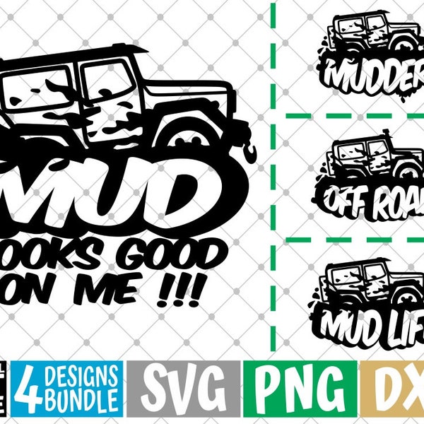 Mud Life Svg - Etsy