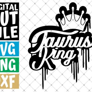 Taurus King Zodiac Sign Svg Horoscope Svg Astrology - Etsy