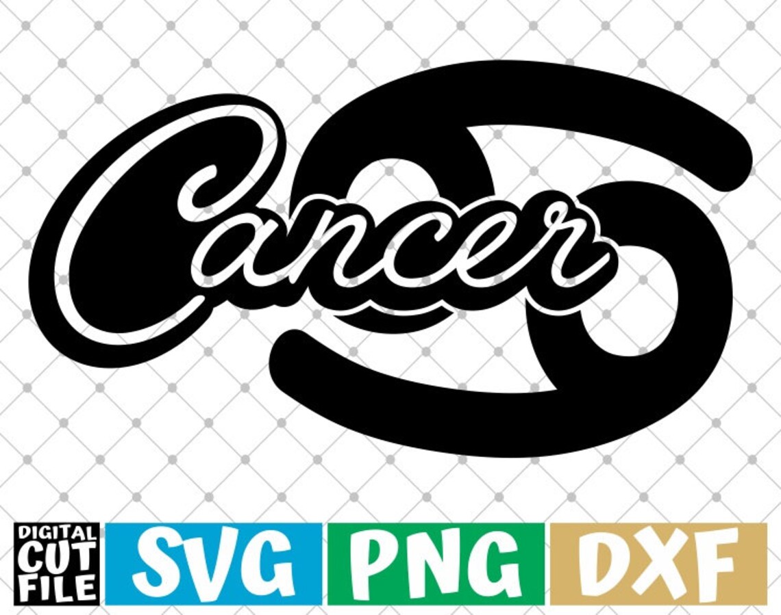 Cancer Sign Svg Zodiac Sign Svg Horoscope Svg Astrology - Etsy