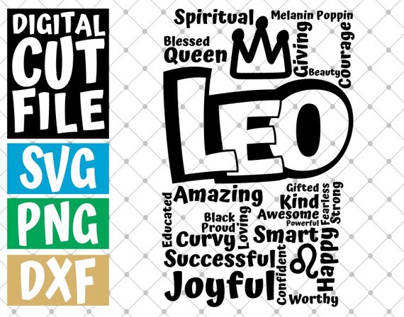 Leo Svg Zodiac Sign Svg Horoscope Svg Astrology Afro Woman | Etsy