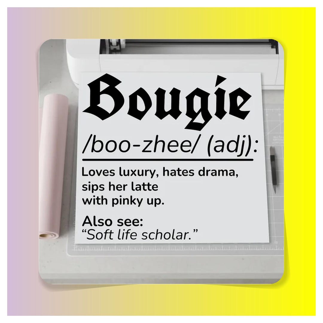 Bougie Definition SVG | Funny Quote PNG for Cricut and Silhouette ...