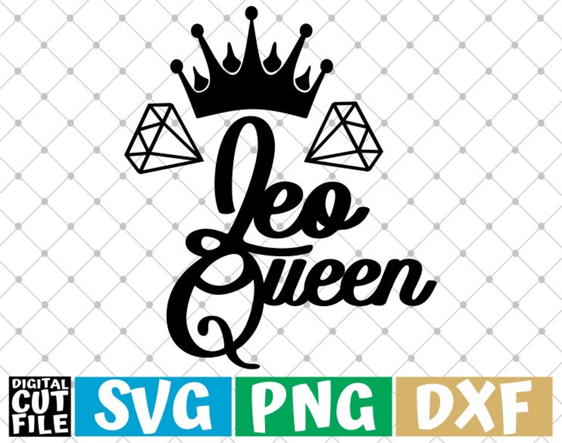 Leo Queen Svg Zodiac Sign Svg Horoscope Svg Astrology Svg - Etsy