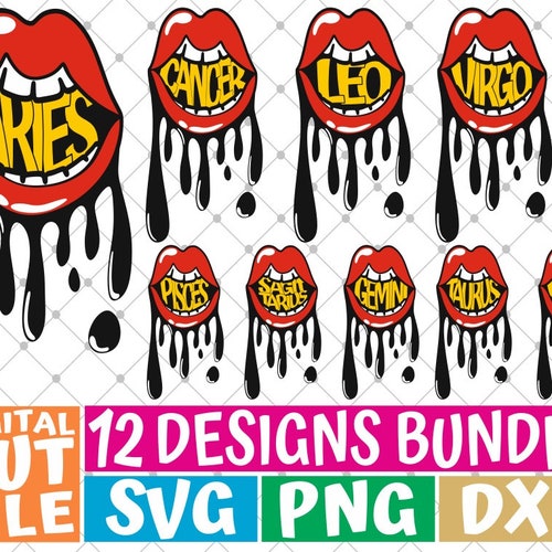 50x Scorpio Zodiac Sign Bundle Svg Horoscope Dripping - Etsy