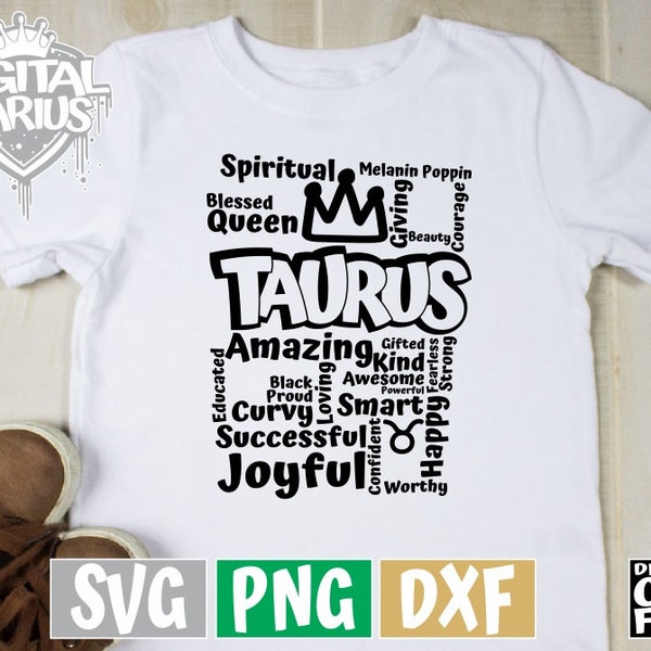 Taurus Woman Svg - Etsy