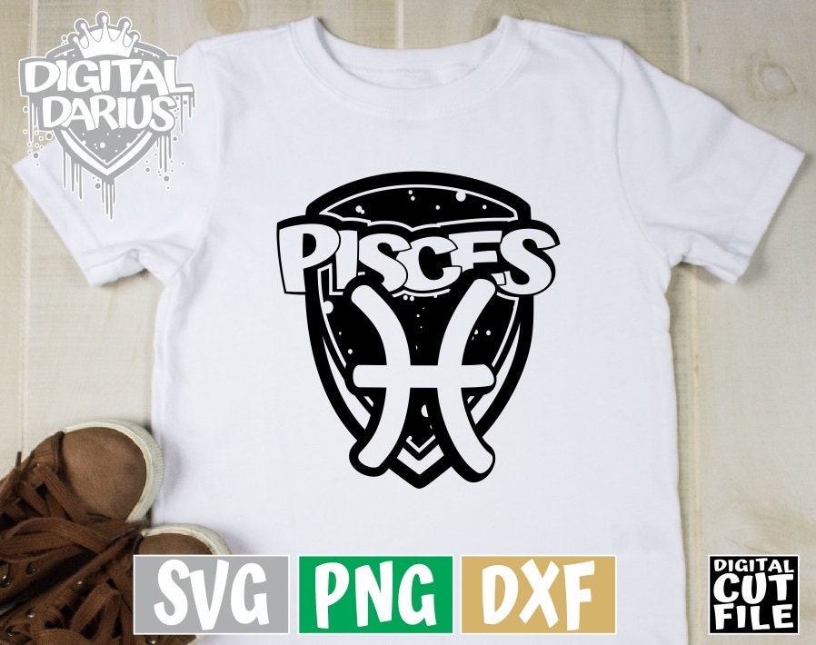 Pisces Zodiac Sign Svg Horoscope Svg Astrology - Etsy