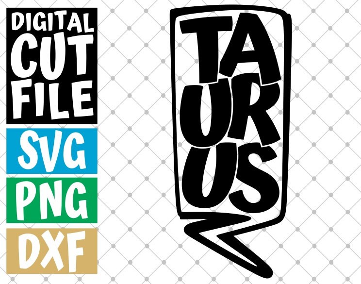 Taurus Zodiac Sign svg Horoscope svg Astrology comic | Etsy
