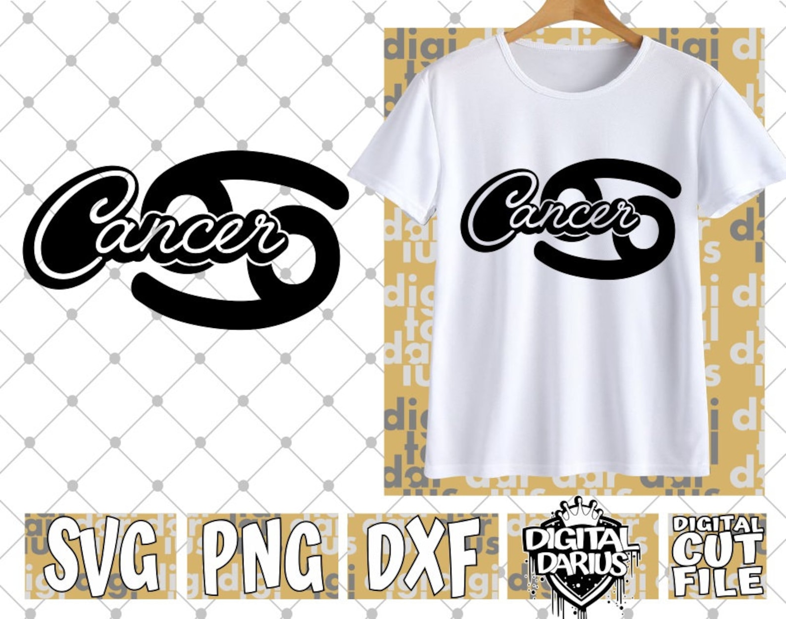 Cancer Sign Svg Zodiac Sign Svg Horoscope Svg Astrology - Etsy