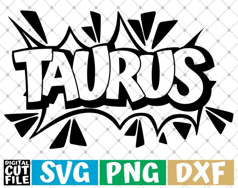 Taurus Zodiac Sign Svg Horoscope Svg Astrology Speech | Etsy