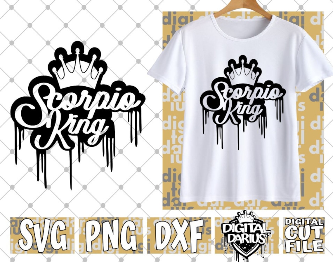 Scorpio King Zodiac Sign Svg Horoscope Svg Astrology Svg - Etsy