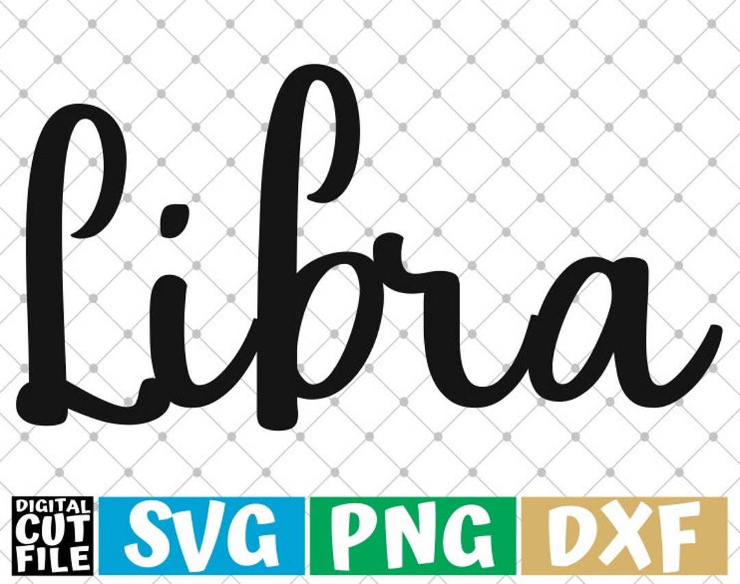 Libra Zodiac Sign Svg Horoscope Astrology Svg Birthday - Etsy