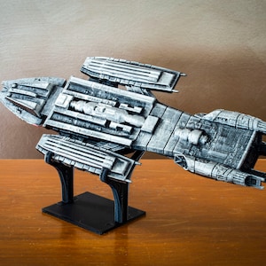 Battlestar Galactica Valkyrie, High Detail Ship Model, Spaceship Prop ...