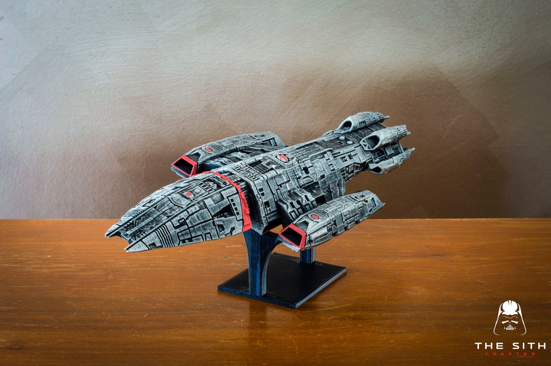 Battlestar Galactica Valkyrie, High Detail Ship Model, Spaceship Prop ...