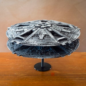 Original 1978 Battlestar Galactica Cylon Base Star Ship Model ...