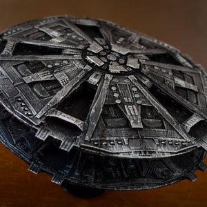 Original 1978 Battlestar Galactica Cylon Base Star Ship Model ...