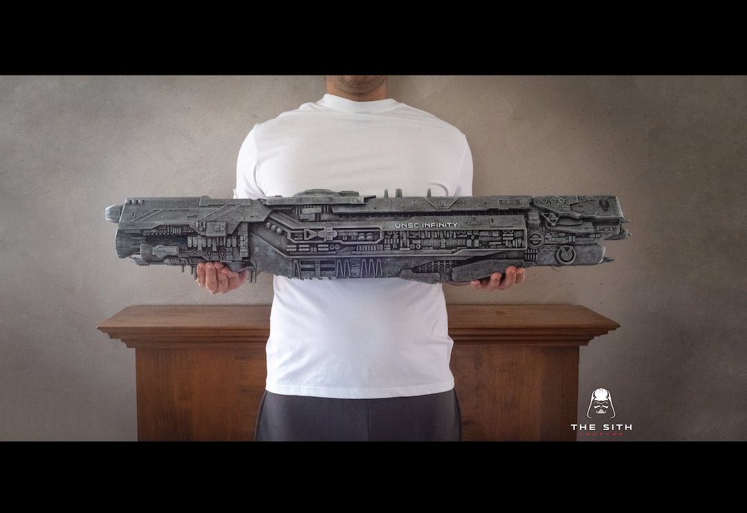UNSC Infinity, Halo Spaceship, 1 Metre Ship Replica, Collectors Item ...