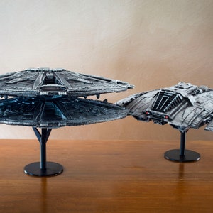 Original 1978 Battlestar Galactica Cylon Base Star Ship Model - Etsy