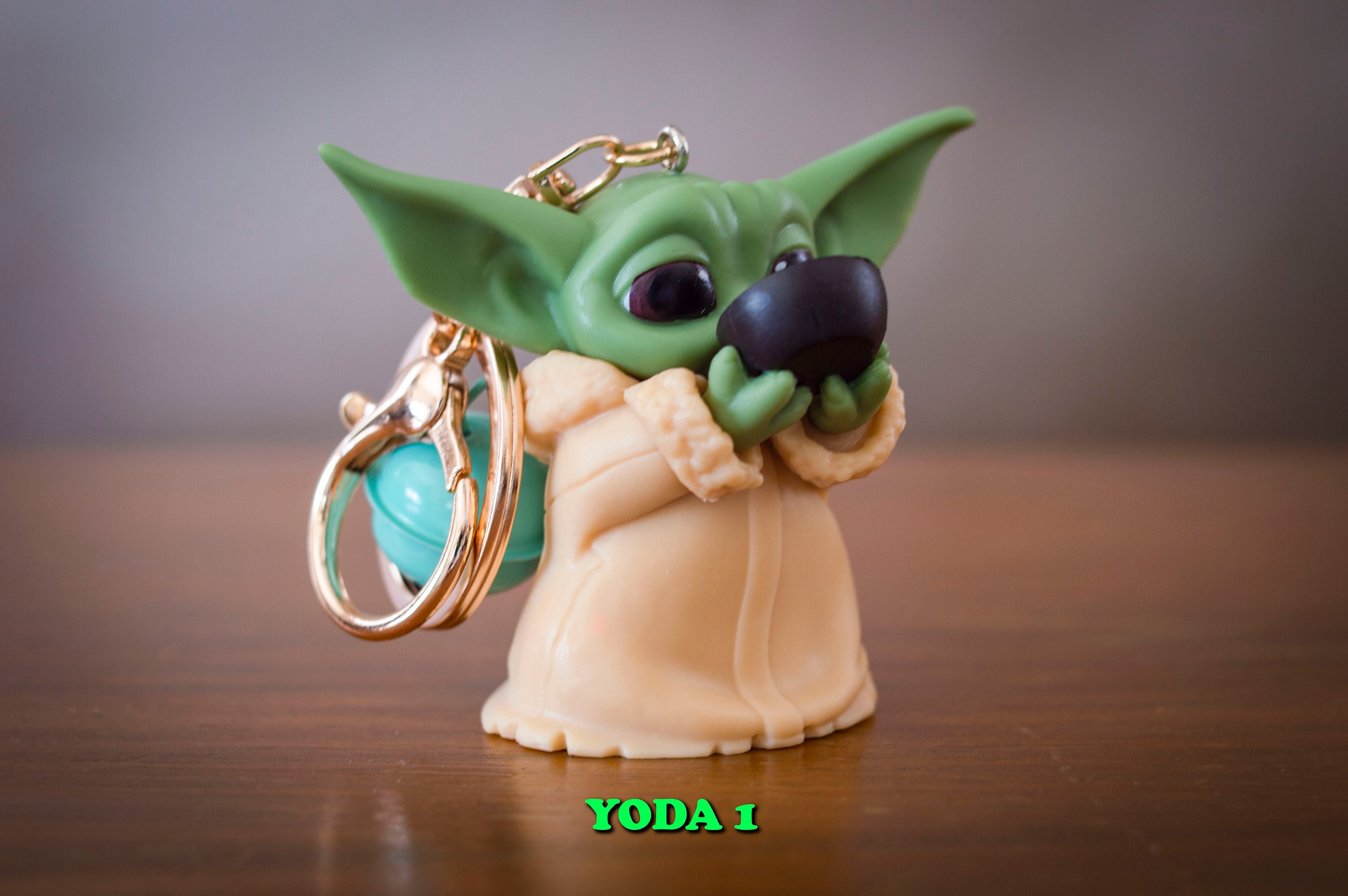 Baby Yoda Keychain the Mandalorian Grogu Star Wars Keychain - Etsy Canada