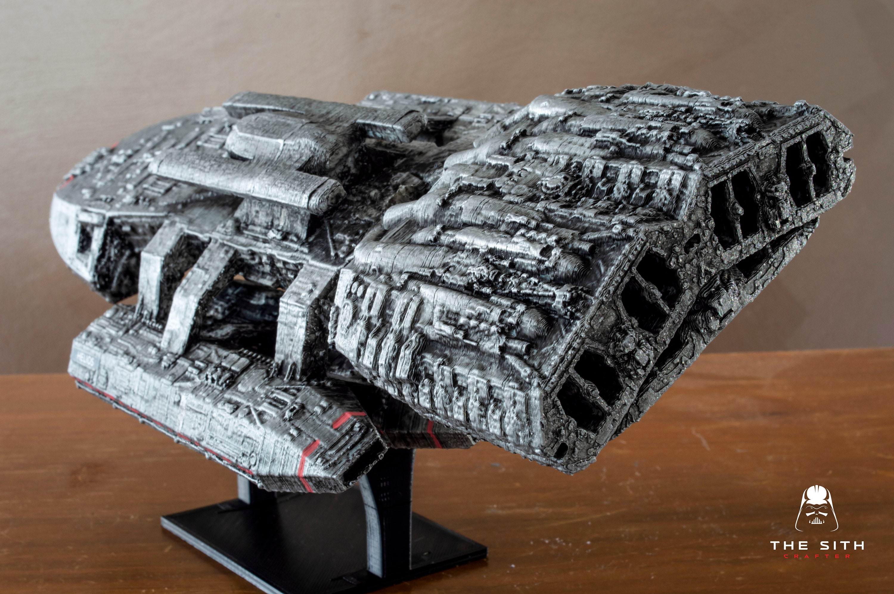 Battlestar Galactica Helios Class Warstar High Detail Ship Model ...