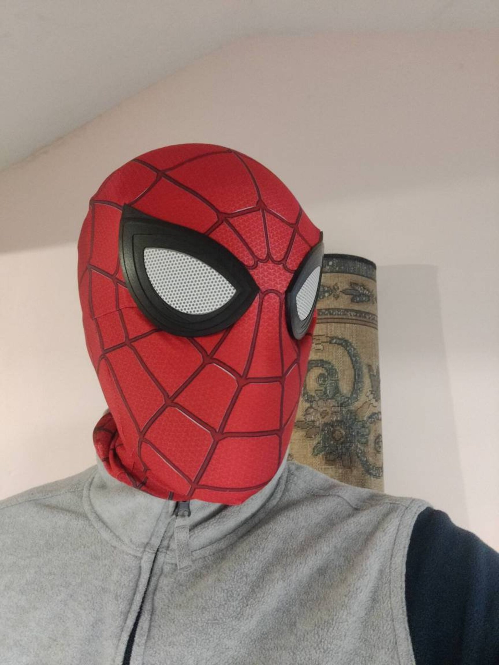 Spider Man Face Shell Mask Costume Prop Marvel Head 3D - Etsy